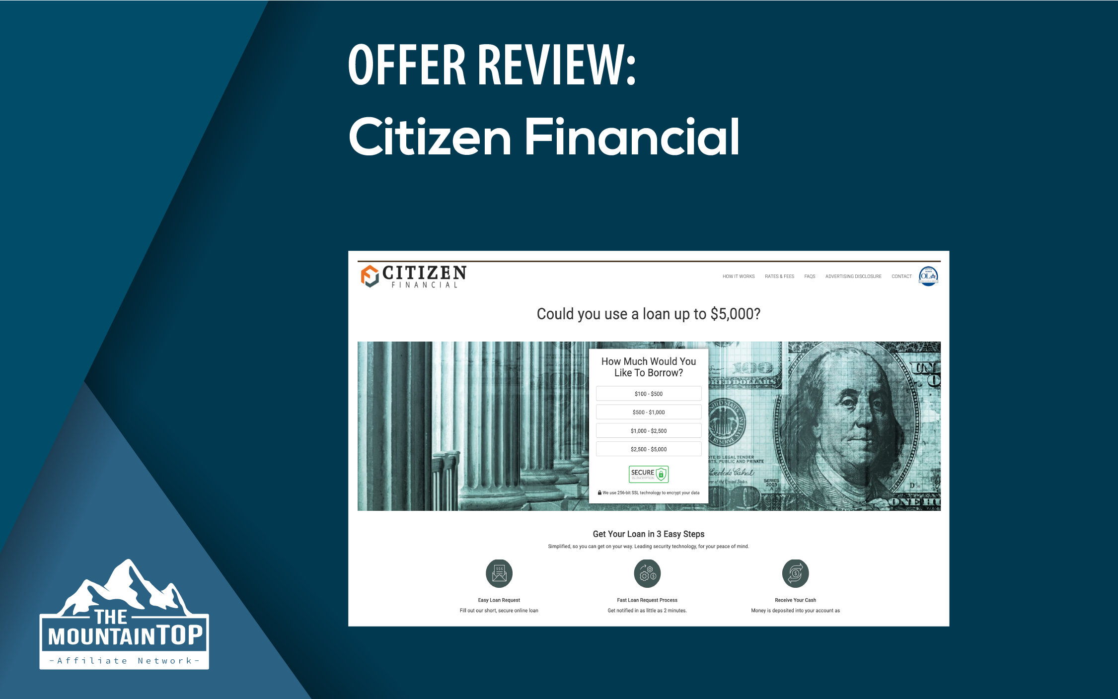 A Review of the Citizen-Financial.com Affiliate Offer - The Mountain ...